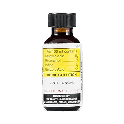 BONIL SOLUTION Benzoic Acid / Resorcinol / Salicylic Acid / Iodine 50mg ...